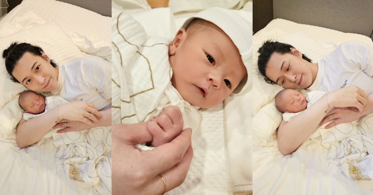 Super Junior's Lee Sungmin shares photos of first child with actress Kim Sa-eun • PhilSTAR Life